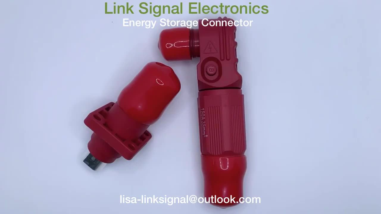 Automotive Ip67 Power Cable Plug Inner Screw Socket Hv 120a Battery ...