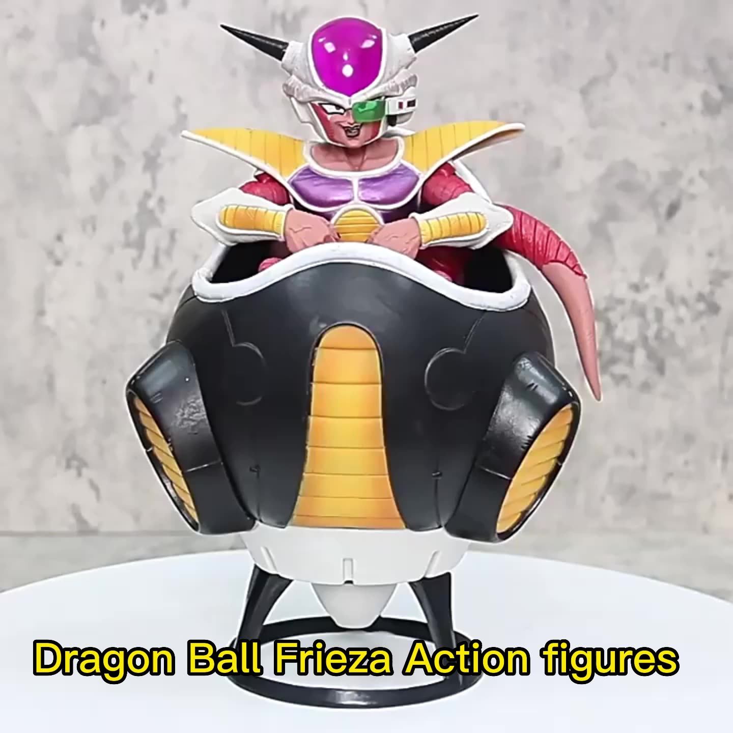 Dbz Saiya Stroller Ship Frieza Boxed Statue Model Pvc Anime Figure ...
