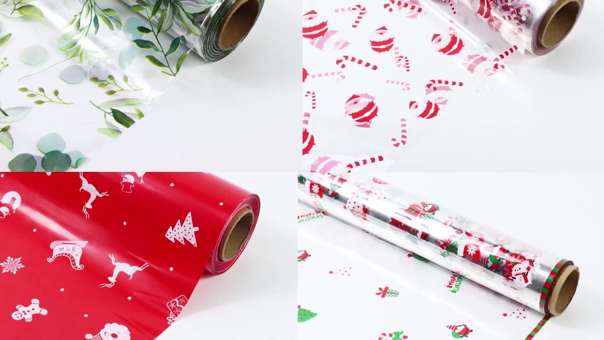 Transparent Thicker Cellophane Roll,Clear Cellophane Wrap Roll With ...