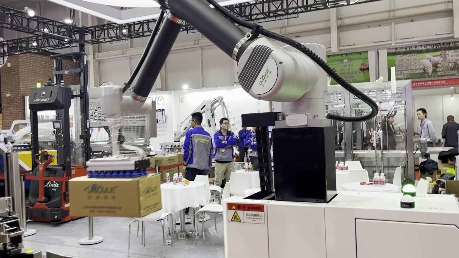 Box Pallet Collaborative Robot Collaborative Palletizer For Pick And ...