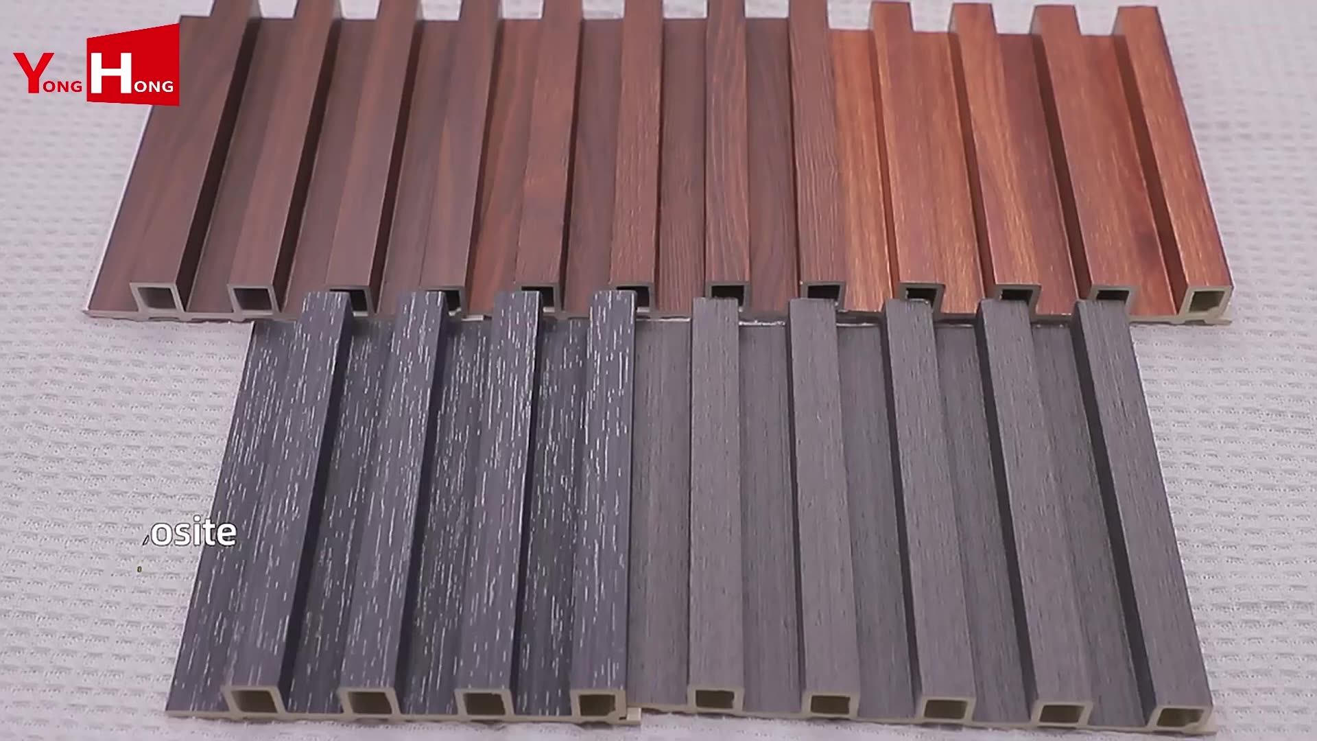 Pvc Fluted Hollow Wall Panel Wpc Ceiling Wall Panels For Interior ...