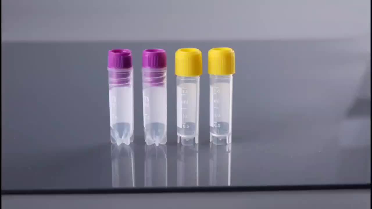 Medical Laboratory Use Plastic External Screw Threads 2ml 5ml 10ml ...