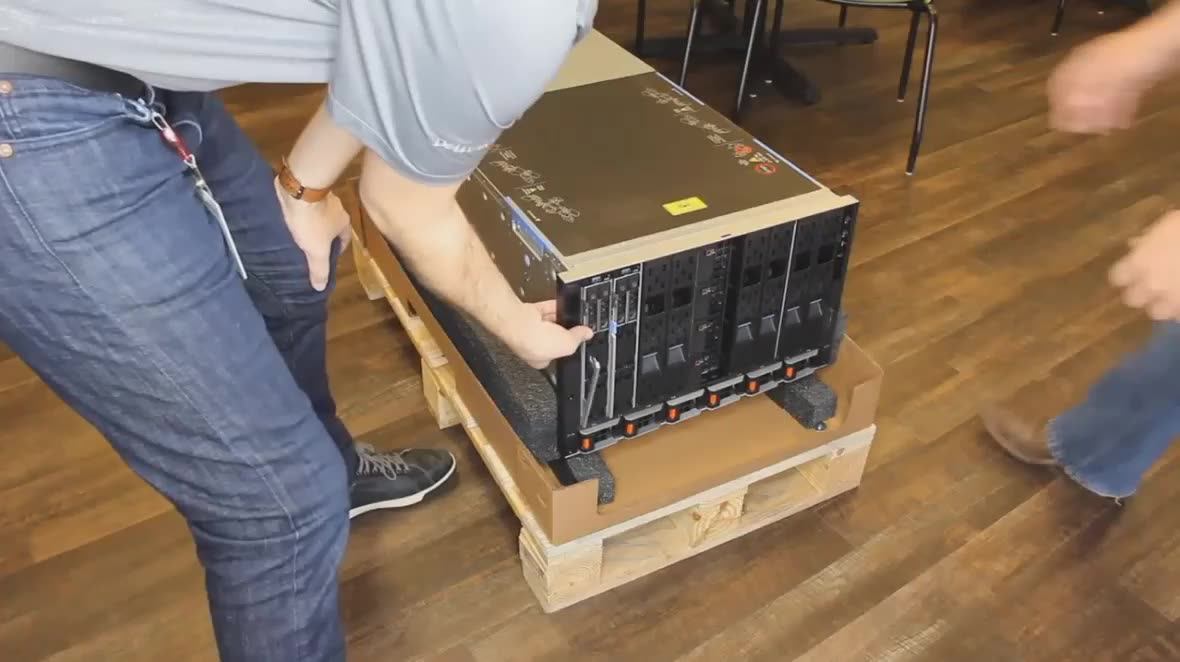 Original New Del L Poweredge Mx750c Compute Sled Blade Server - Buy ...