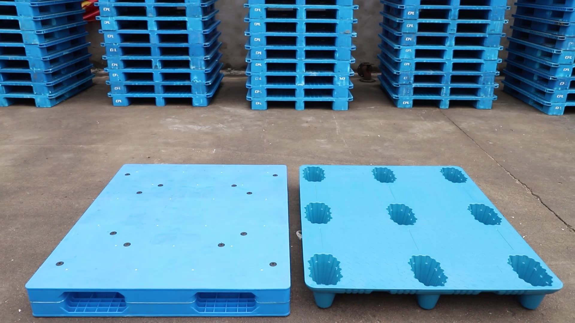 Hdpe Brick Block Heavy Duty Recycled Solid Flat Deck Hygienic Plastic ...