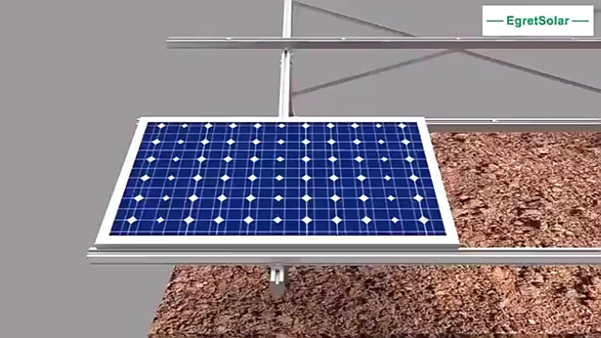 Galvanized Steel Pole Mounting Pv Module Pile Ramming Structure Solar ...