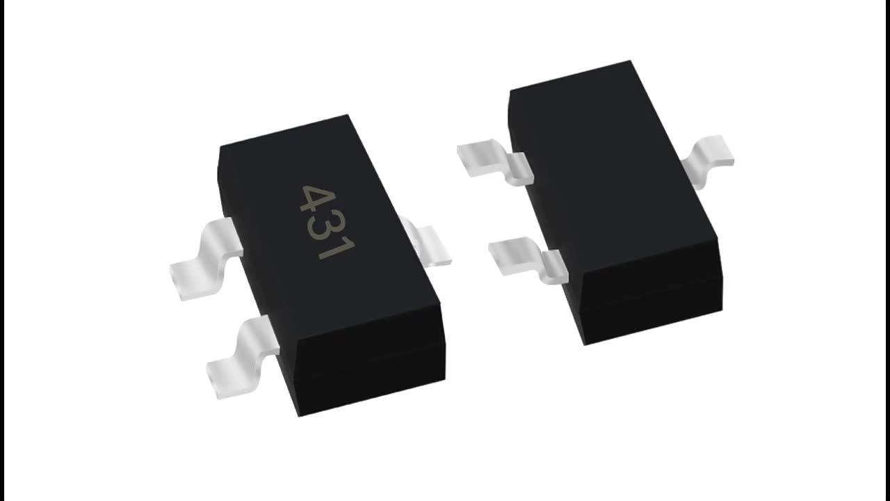 三端稳压精密芯片TL431 0.5% SOT-23 丝印431 稳压基准IC 三极管-阿里巴巴