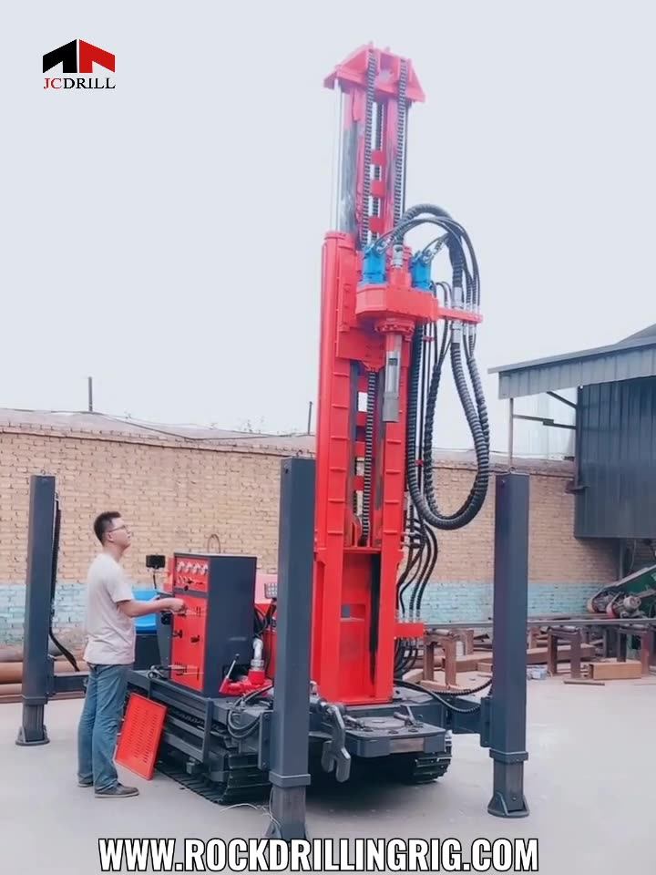Best Quality Down The Hole Hammer Crawler Water Well Drill Rig - Buy ...