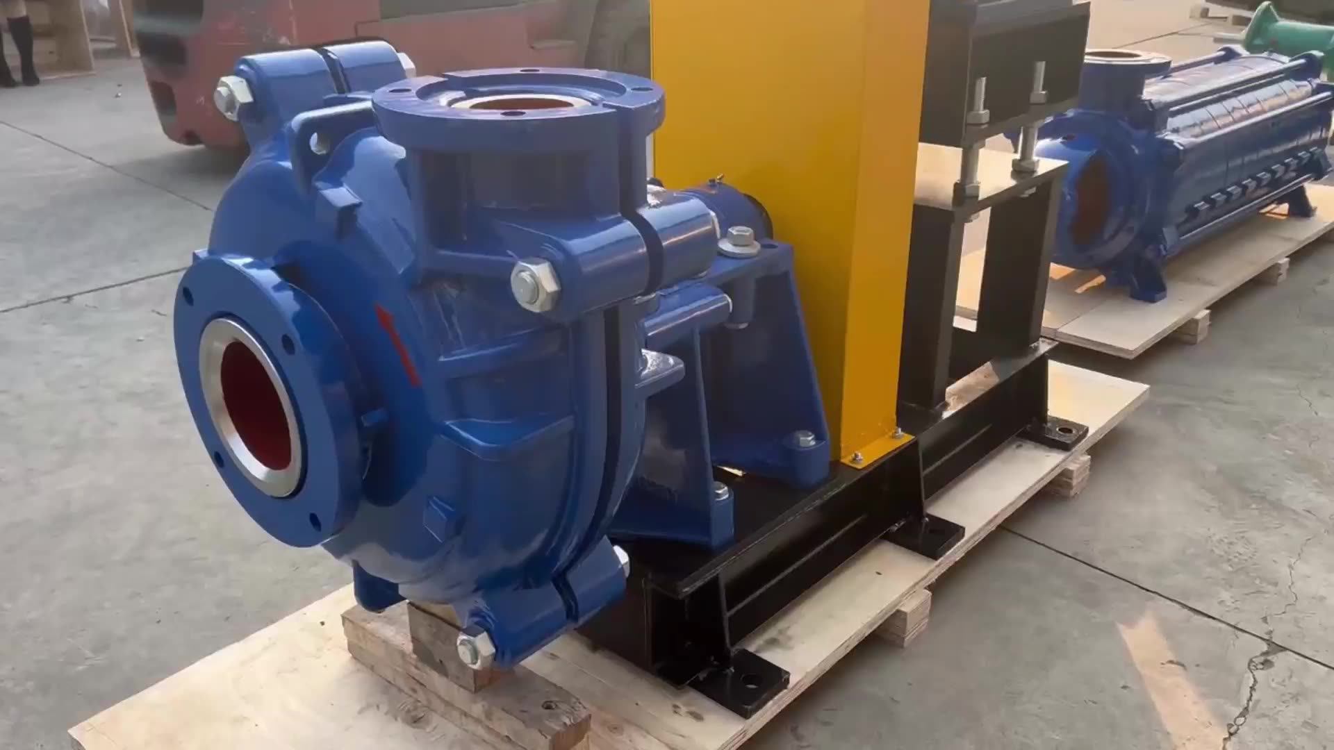 Industrial Small Concrete Slurry Pump Horizontal Slurry Pump For Gold ...
