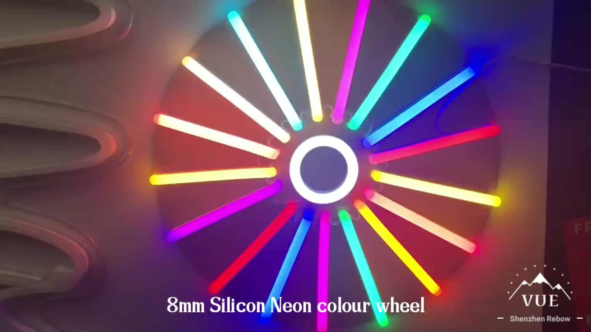 2019 New Led Neon Flexible Strip 12v 24v Silicone Flexible 6*12mm Top ...