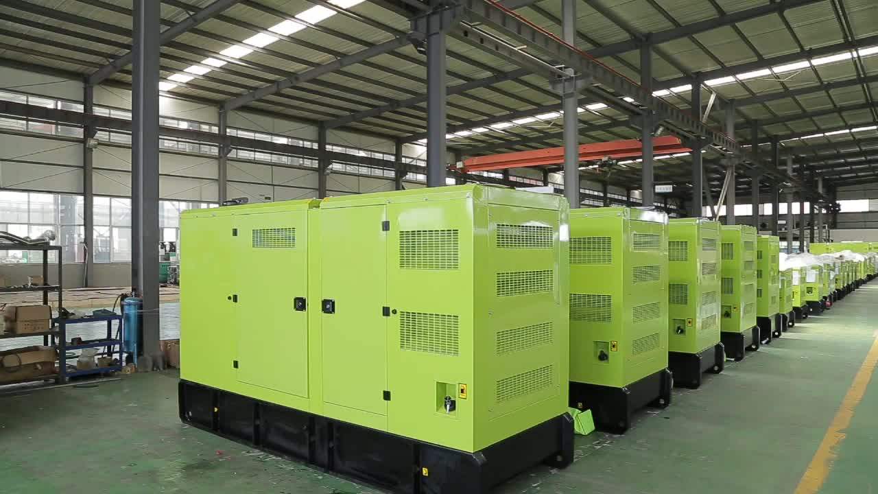 Ce Approved Ac Output 200 Kw 250 Kva Open / Silent Diesel Generator ...