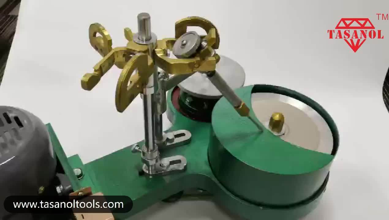 Jewelry Tools Equipment Gemstone Polishing Machine Double Heads ...