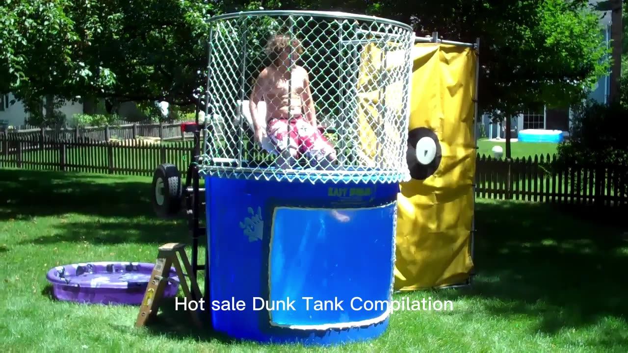 Backyard Carnival Games Splash Dunking Booth Easy Dunker Water Game ...