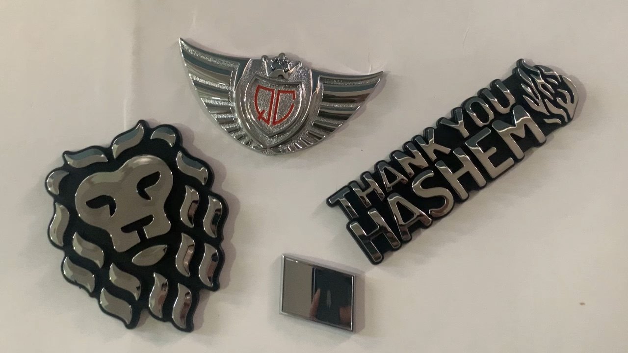 Custom 3d Plastic Abs Logo Chrome Car Badge Auto Car Emblem - Buy Car ...