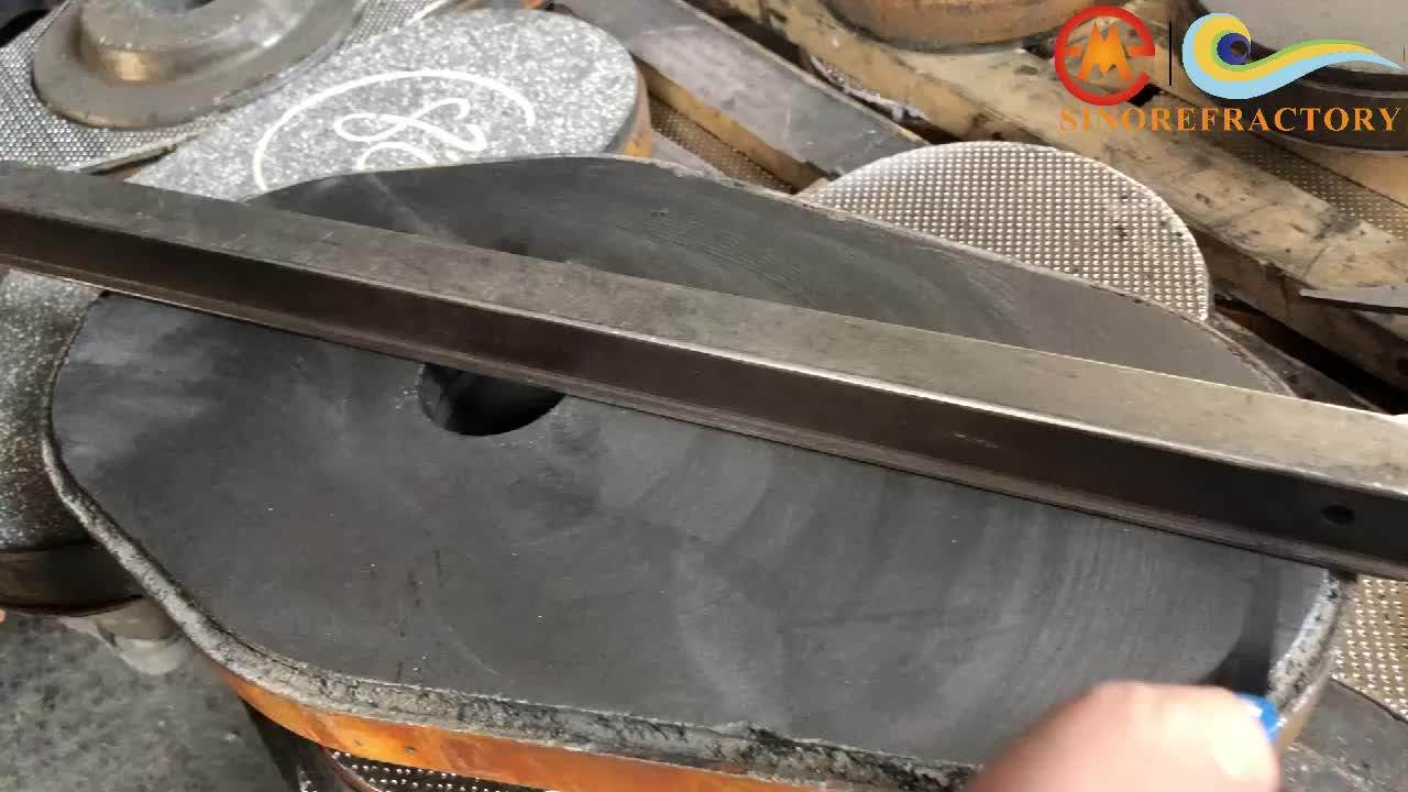 Ls70 Steel Refractory Ladle Slide Plate Slide Bricks - Buy Ls70 Sliding ...