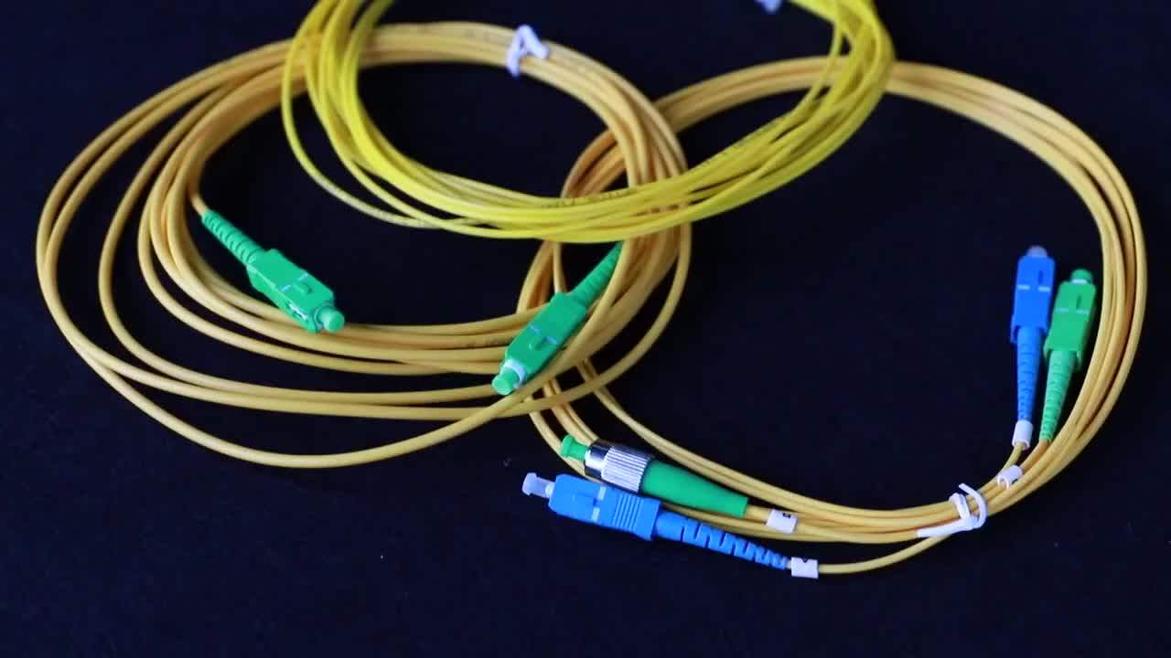 High Density Fiber Optic Cable 8f 12f 24f Mpo-lc Harness Cables ...