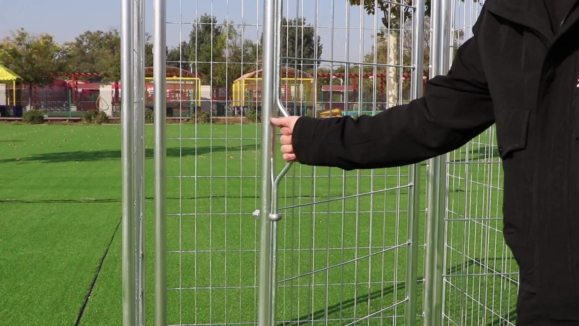 Heavy Duty Outdoor Metal Catio,Fully Enclosed Cat Run Enclosure House ...