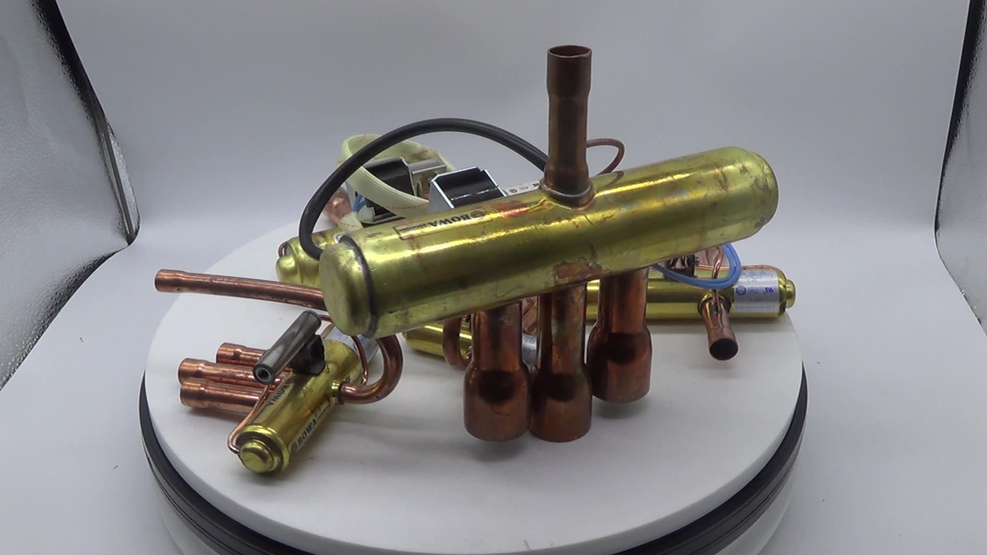 70m3/h 4-way Reverse Valve Matches 30~40hp Heat Pump Water Chiller Or ...