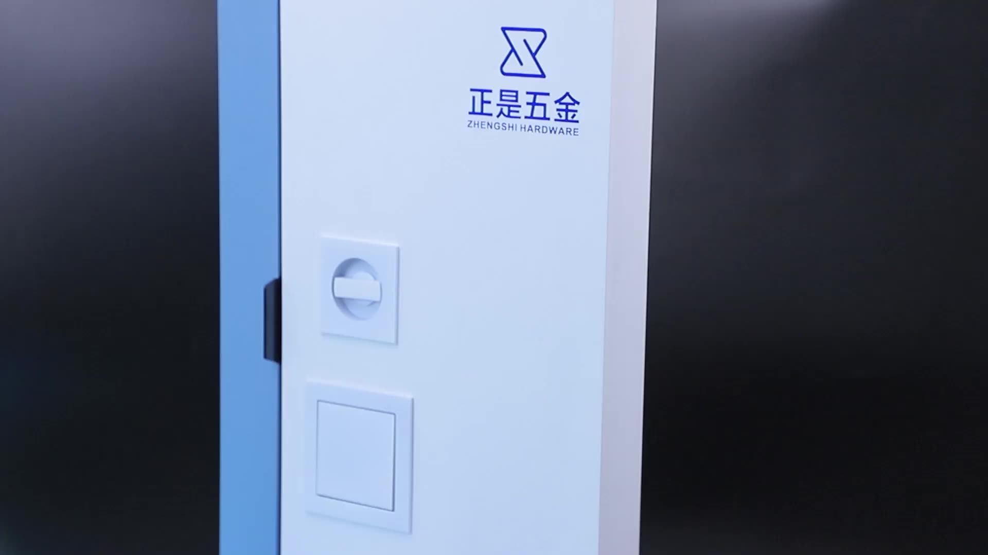 Push Pull Luxury Integrated Lock Concealed Door Handle Champagne Gold ...