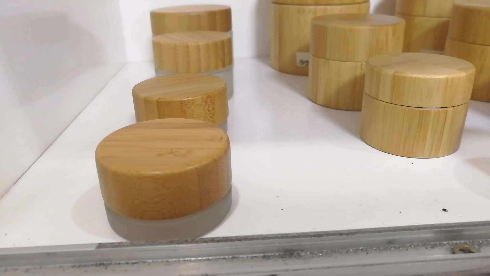 Eco Friendly Cosmetic Containers 5g 10g 15g 30g 50g 100g Frosted Clear ...