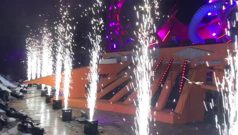 Safety Special Stage Effect Light Dmx Electric Cold Fountain Firework ...