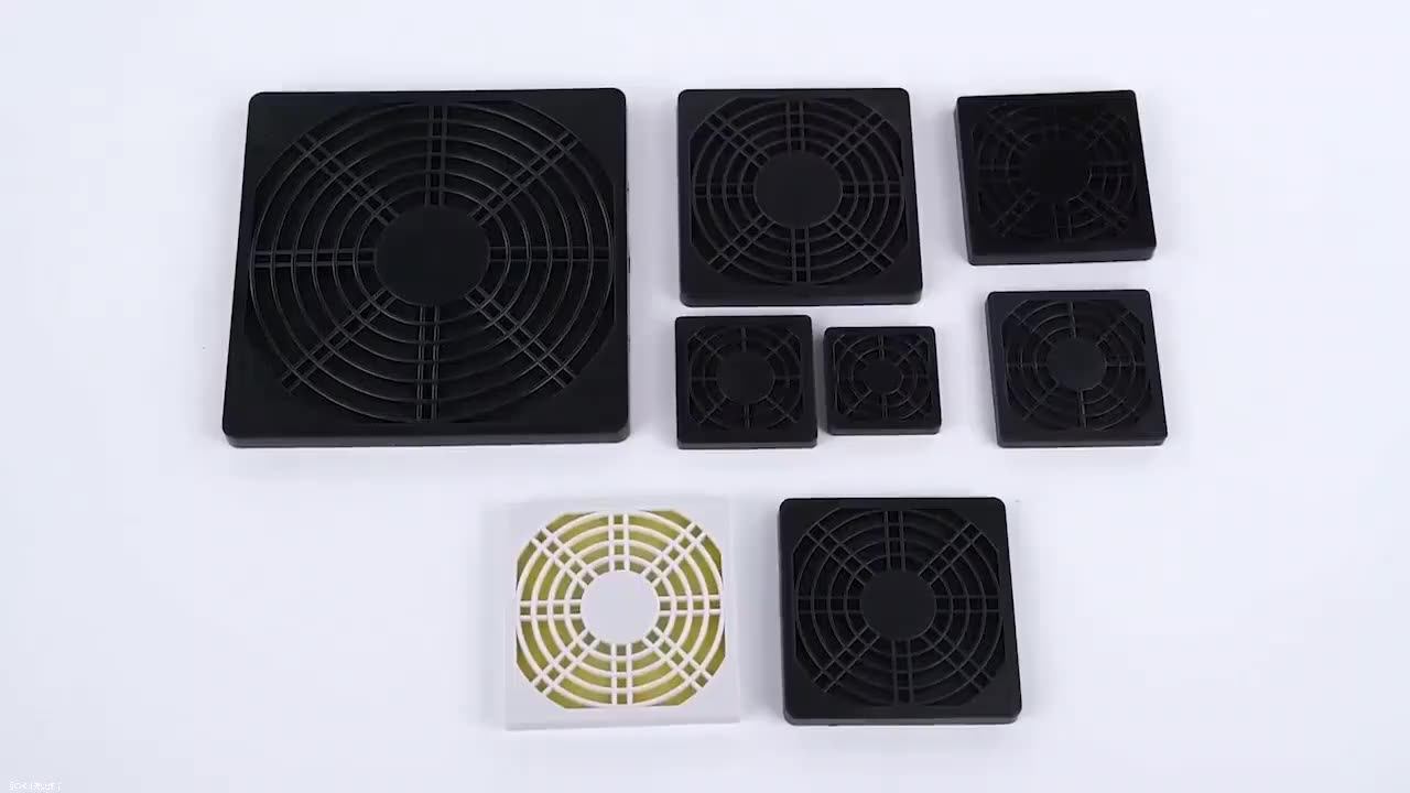 80mm 90mm 120mm 140mm 172mm 200mm 220mm Plastic Case Filter For Fan ...