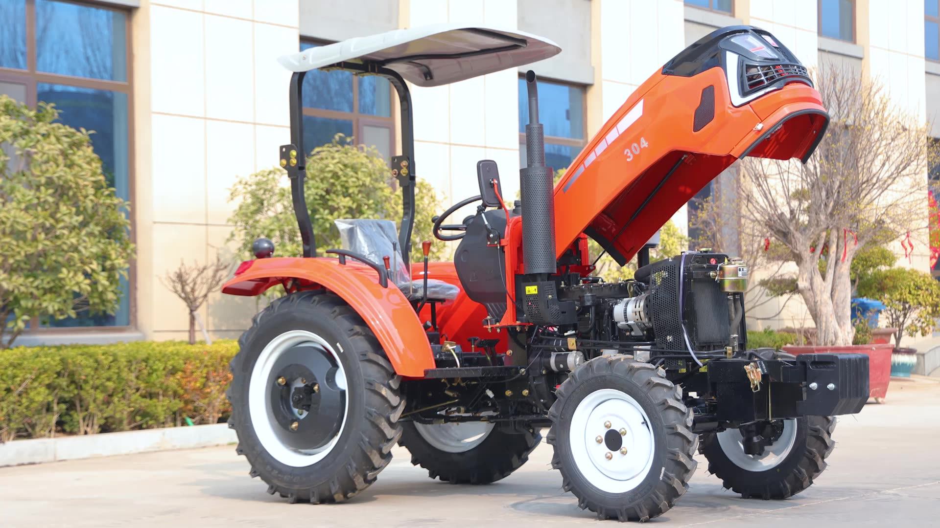 4wd Mini Tractor Agriculture Farm Tractor 50hp Compact Tractor With ...