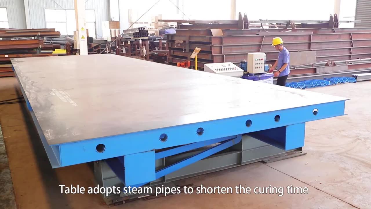 Mouldings Formwork/precast Concrete Tilting Table For Solid Wall ...