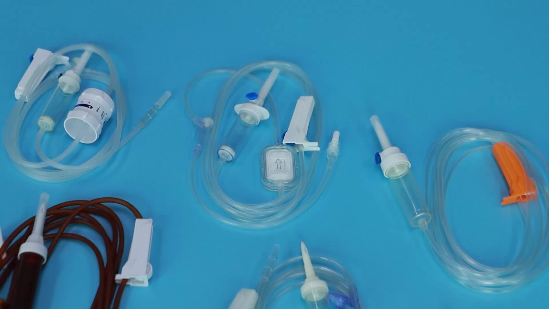 Medical Disposable Iv Infusion Giving Fluid Drip Set Sterile Iv ...