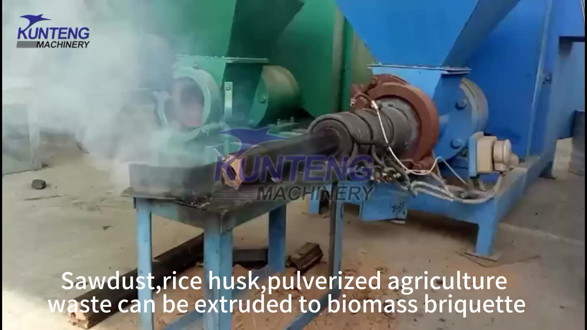 Cheap Cow Dung Horse Manure Briquette Automatic Making Machine Straw ...