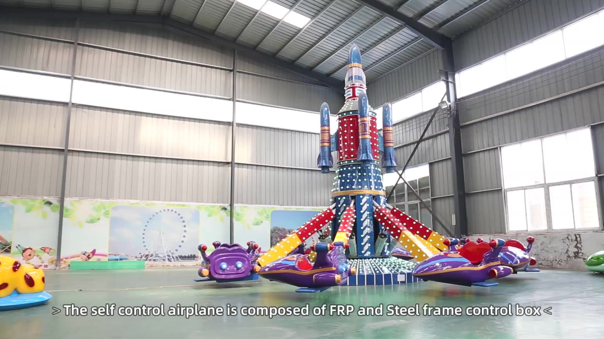 Fairground Fair Attraction Kids Play Ground Equipment Cheap Amusement ...