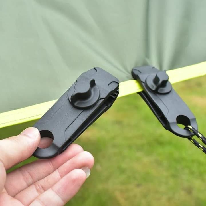 Tent Awning Canopy Clamp Tarp Clip Multi Tools Nylon Sports Caravan Jaw ...