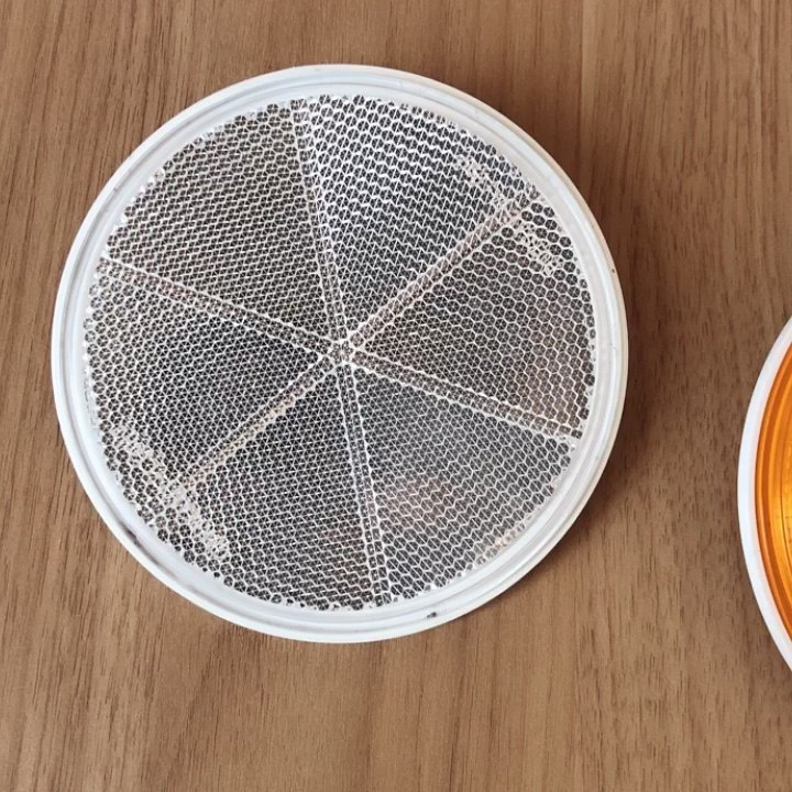 Round 80mm Reflex Reflector With 6mm Screw - Buy Reflex Reflectors,Auto ...