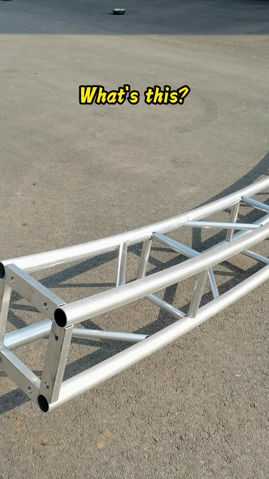 Aluminum Heavy Duty Block Work Truss Mesh 300mm Triangle Plate Screw ...