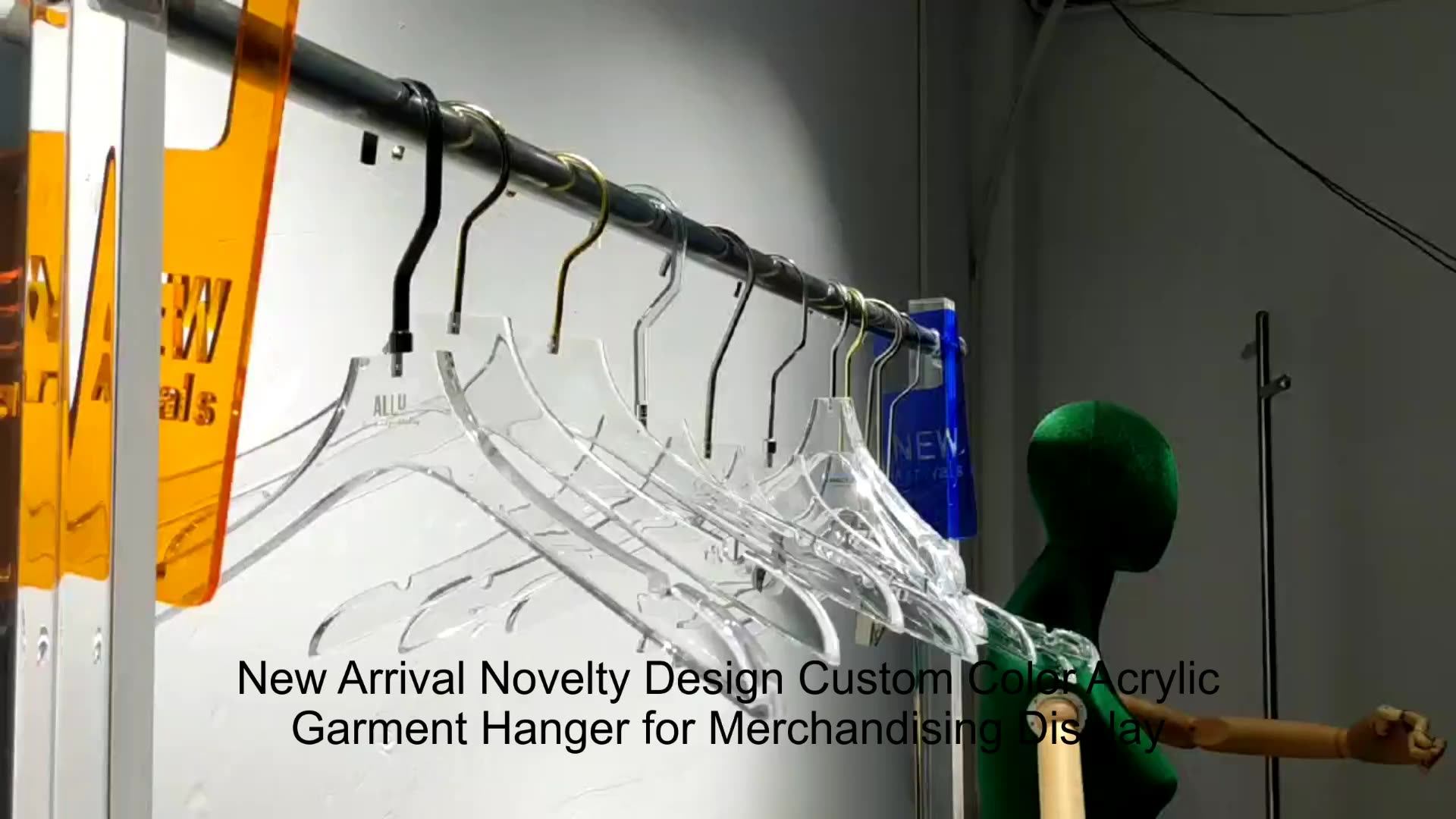 Wholesale Muslim Arabic Acrylic Hijabs Hanger Women Abayas Tops Hanger ...