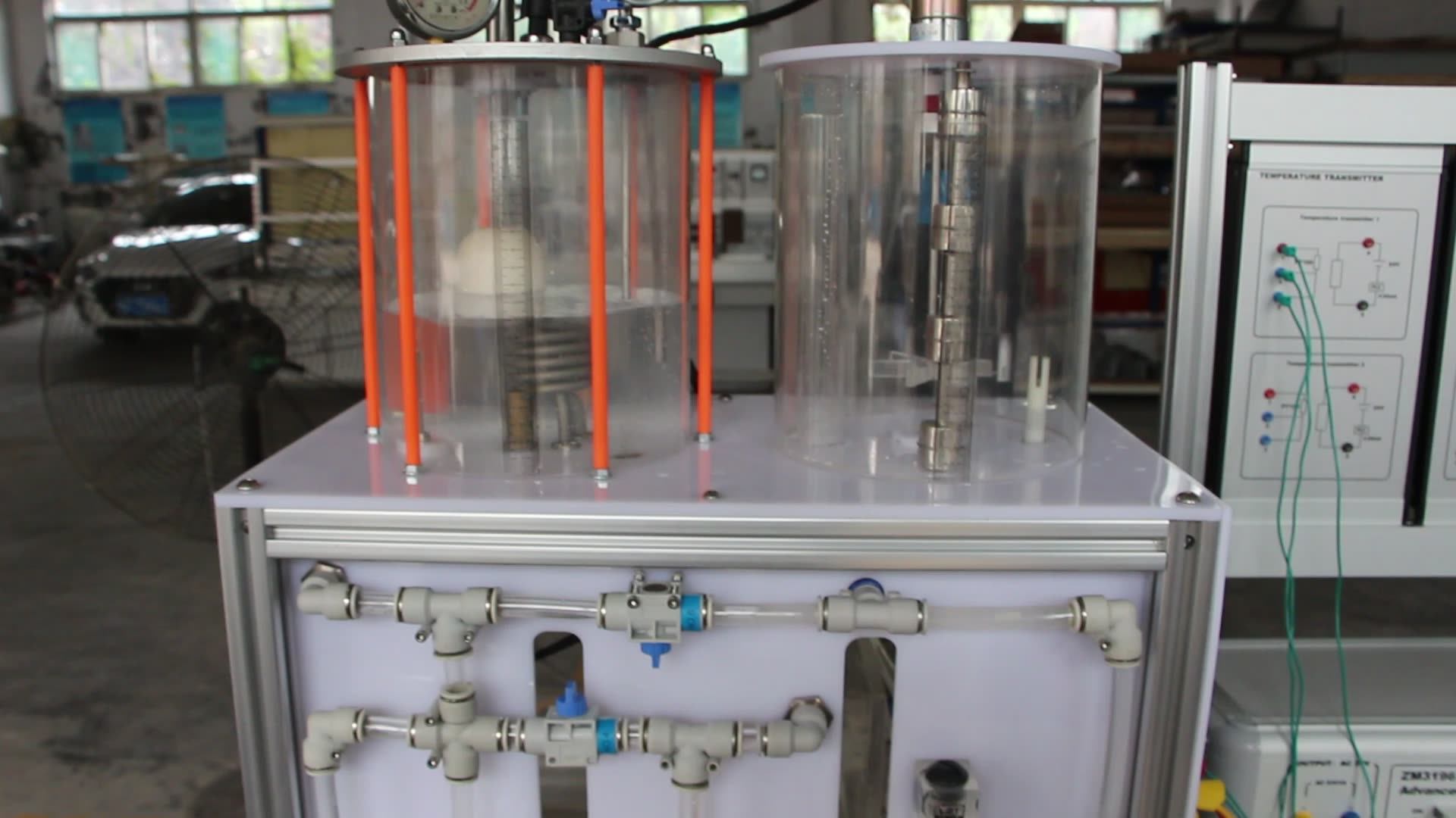 PLC Electro Hydraulic Training Workbench Didactic Equipment PLC ...