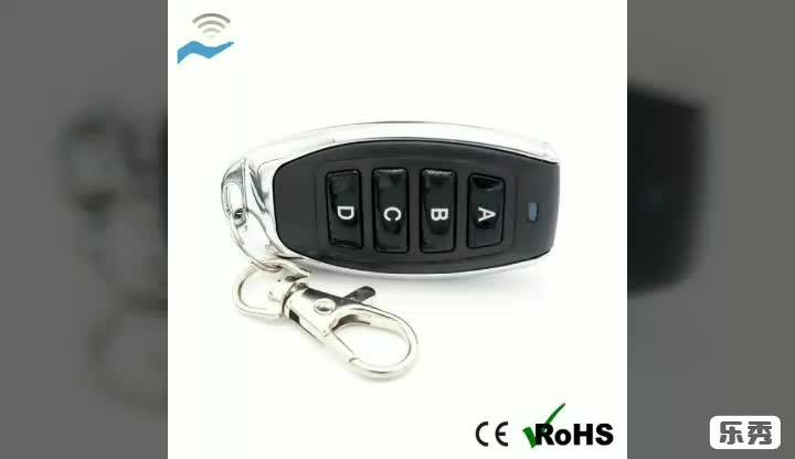Universal Abcd Key Remote Control 433.92mhz Cloning 4 Channel Auto ...