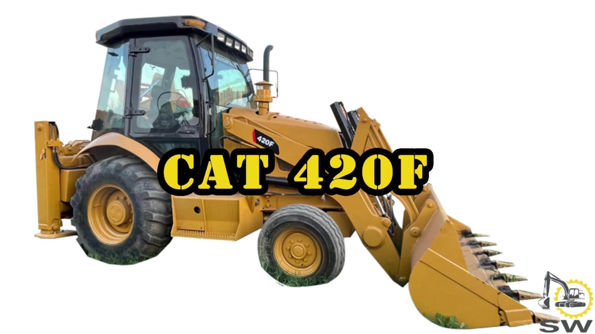 Used Caterpillar 420f Backhoe Loader In Good Condition,Retroexcavadora ...