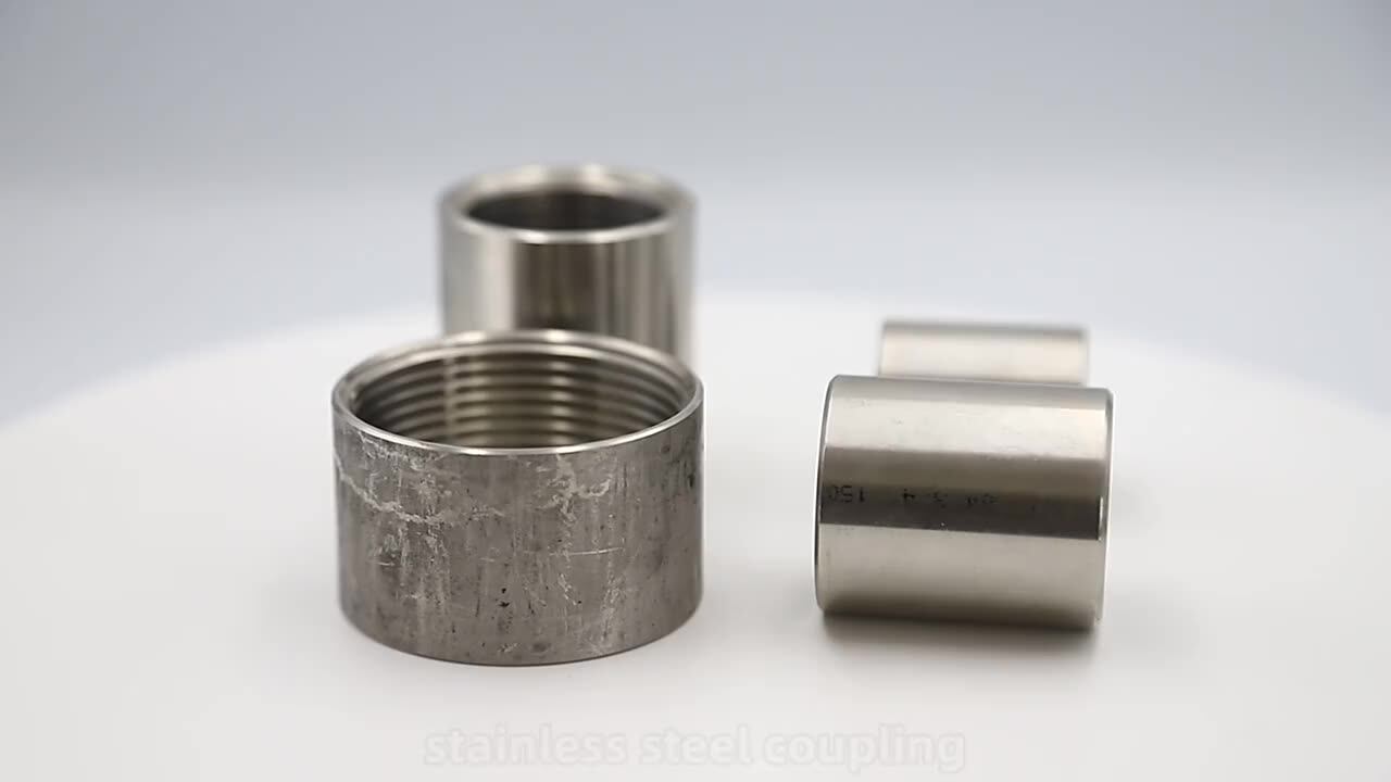 Asme B16.11 Forged Astm A182 1/4"-4" Full Coupling Half Coupling Class ...