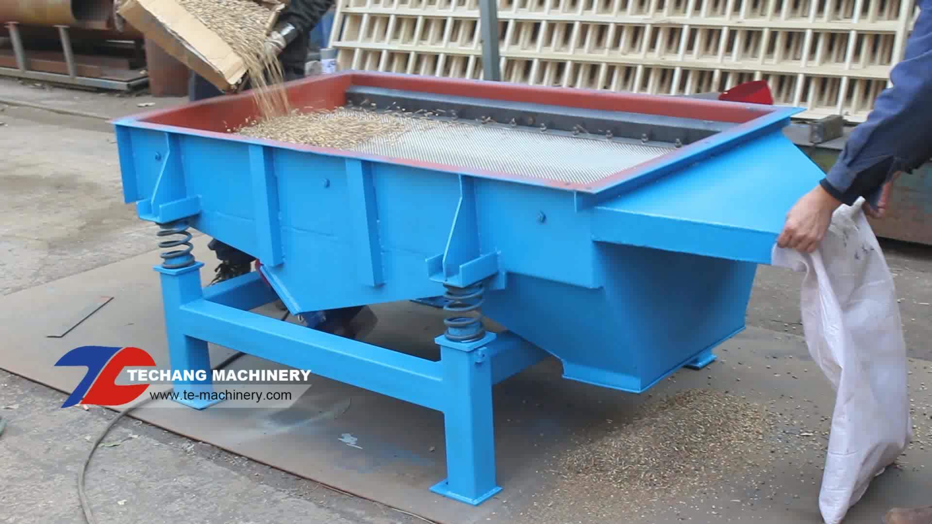 Sand Mechanical Sieve Shaker Linear Vibrating Sieve Machine - Buy ...