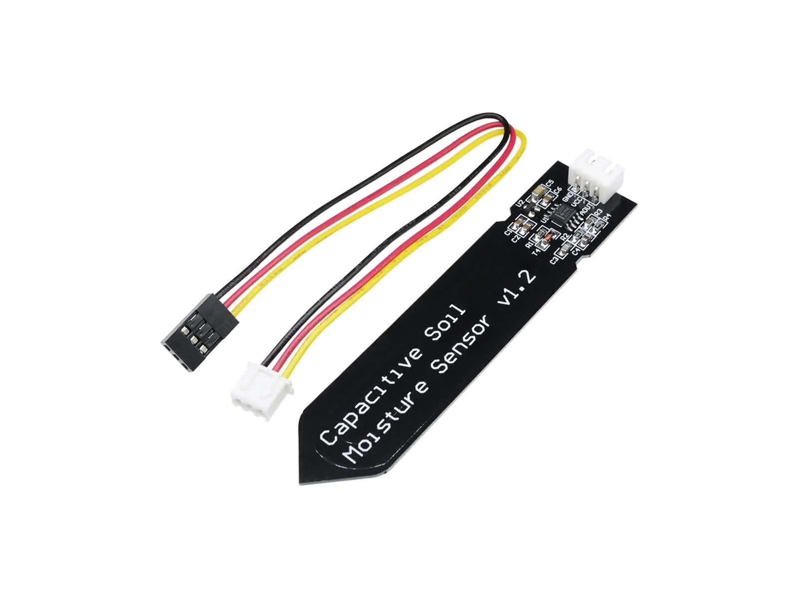 Sensor Kelembaban Tanah Kapasitif Analog V1.2,3.3 ~ 5.5v Tahan Korosi ...