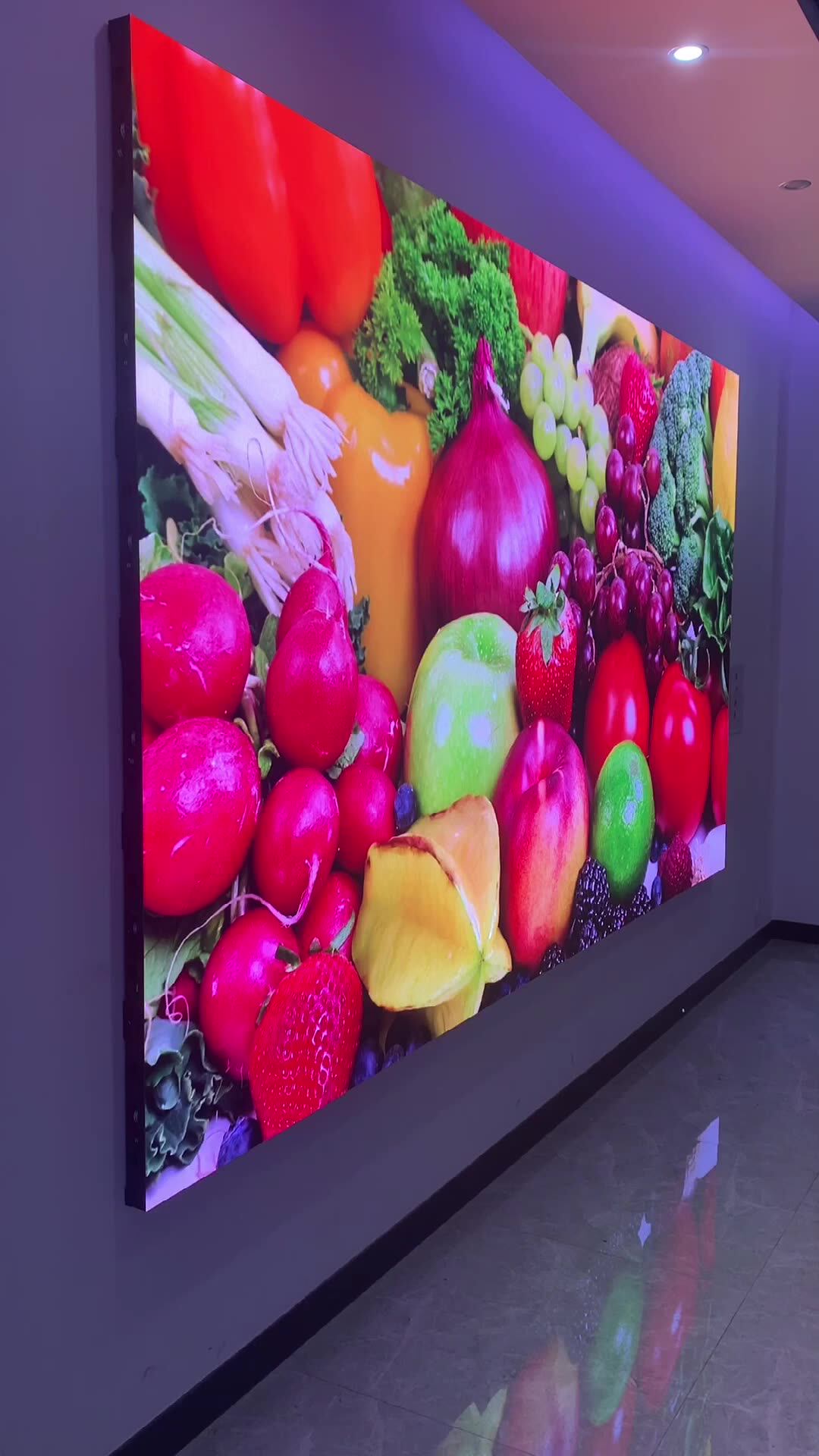 Advertising Display Screen Videos 2k Hd Led Display Screen P1 56 Indoor