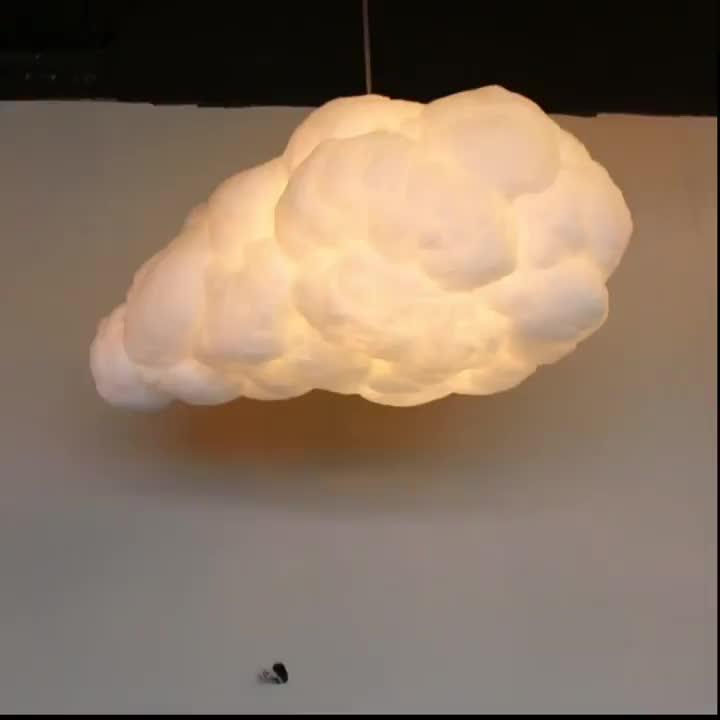Cloud Lighting Hanging Lights Bar Led Polymer Material E27 Bulb Modern ...