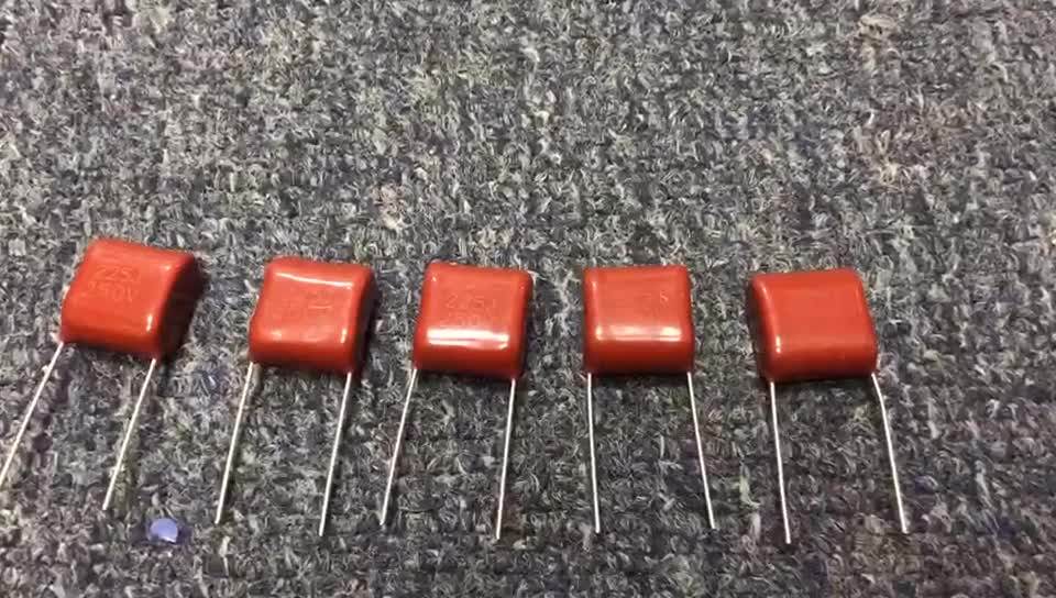 Original Electronic Component Cbb21 Cbb22 Film Capacitor 104k 0.1uf 0.1 ...