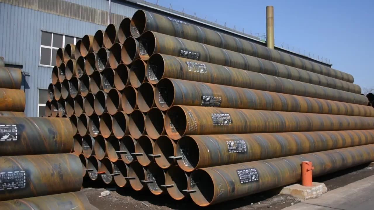 En10217 P195 P235gh P265gh Tc1 1.0345 Spiral Welded Steel Pipe - Buy ...