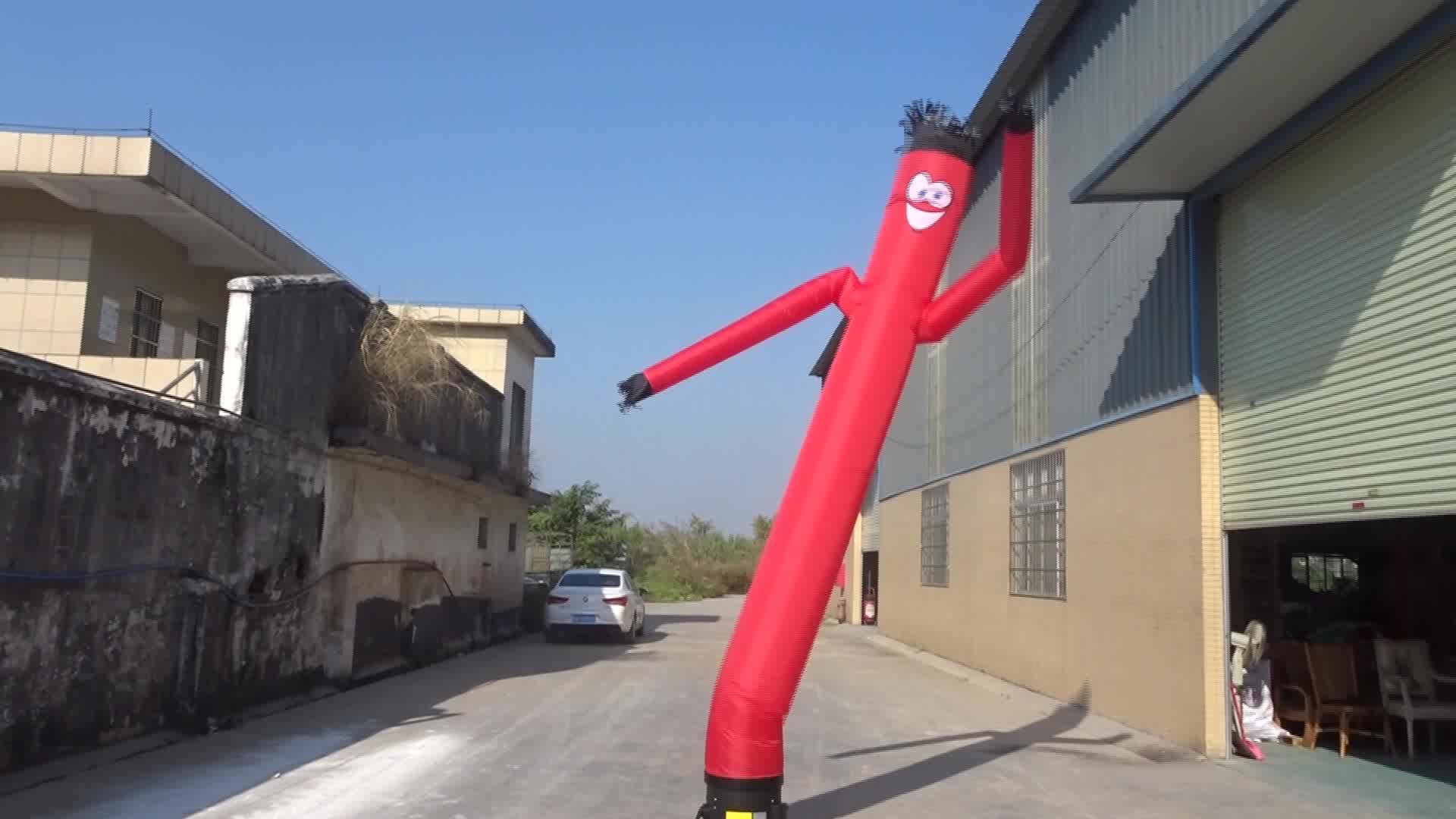 Advertising Inflatable Air Sky Dancer Cartoon Waving Tube Man Mini ...