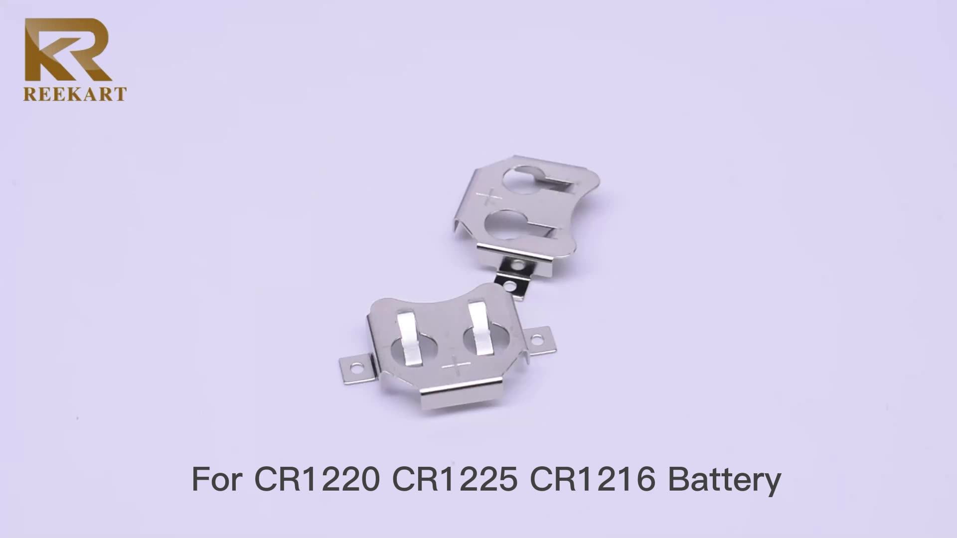Good Soldering Quality Coin Cell Smt Cr1220 Cr1225 Cr1216 Battery ...