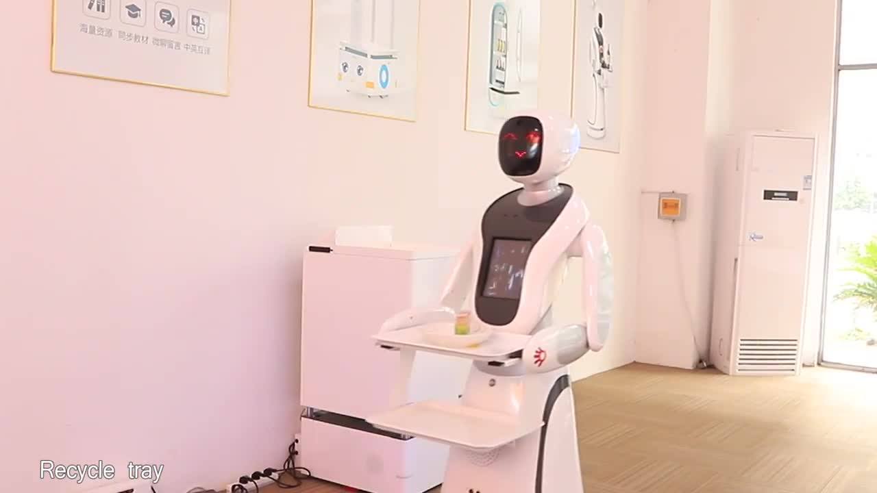 Artificial Intelligence Waiter Robot Made In Suzhou Robots Humanoids ...