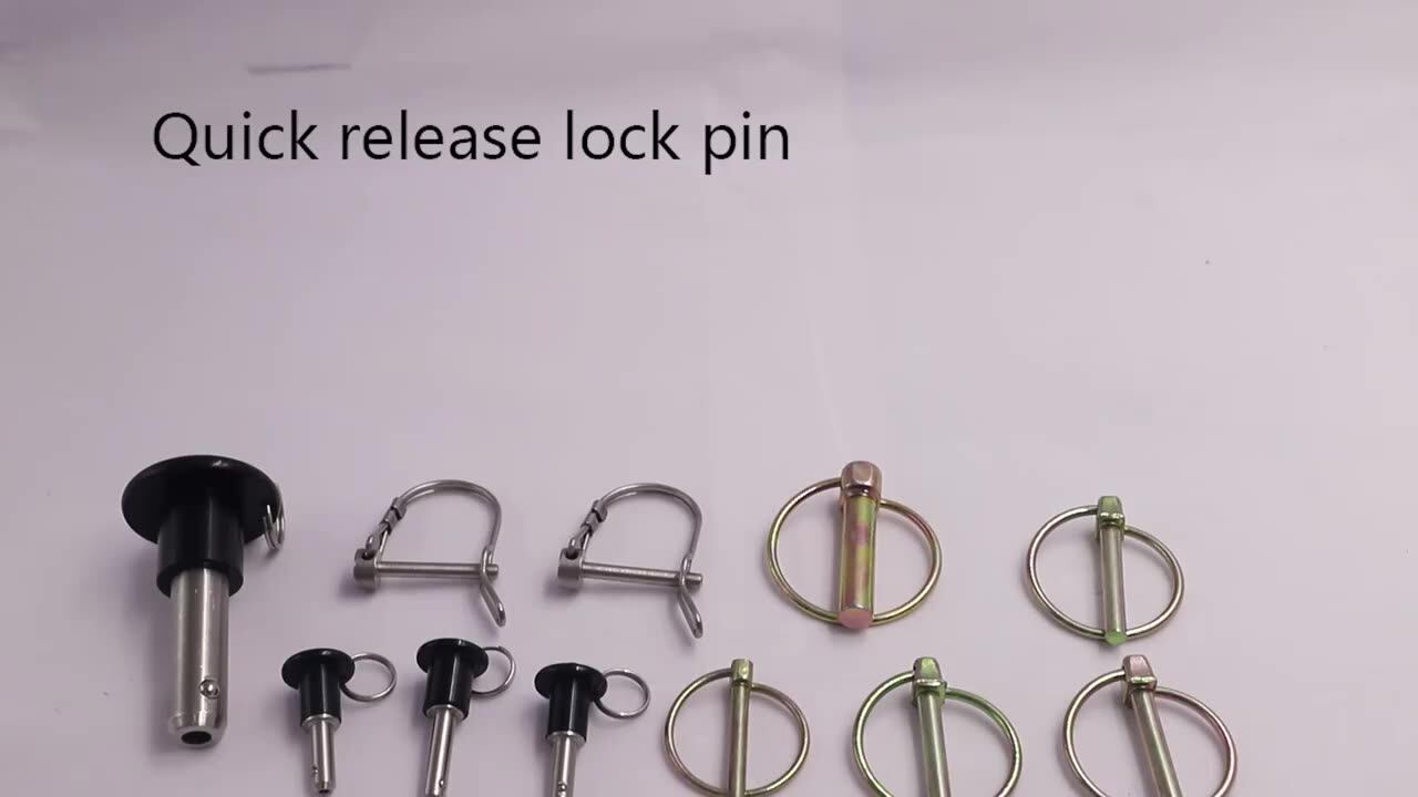 Push Button Handle Aircraft Quick Release Ball Lock Pin - Buy Quick ...