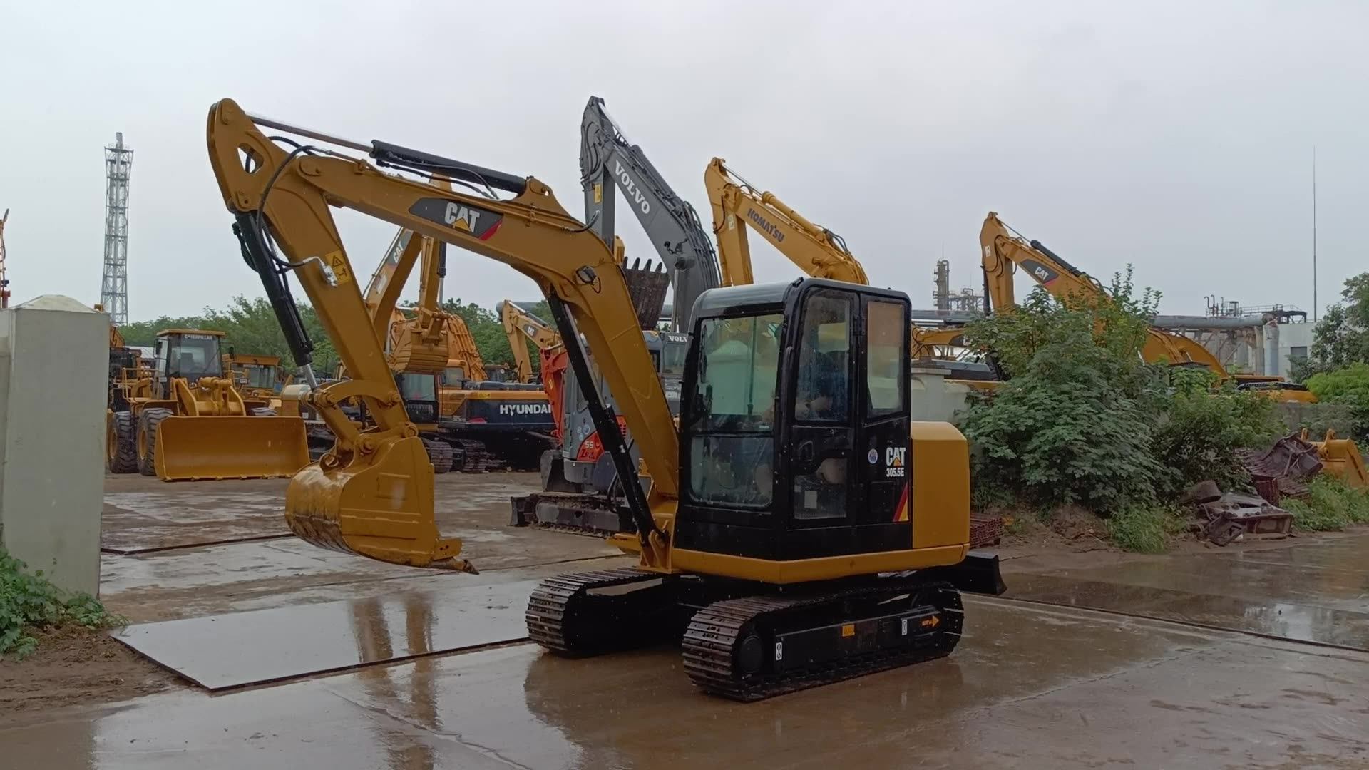 Used Caterpillar 305.5 Mini Excavator Cat 305 305.5e 306 Small ...