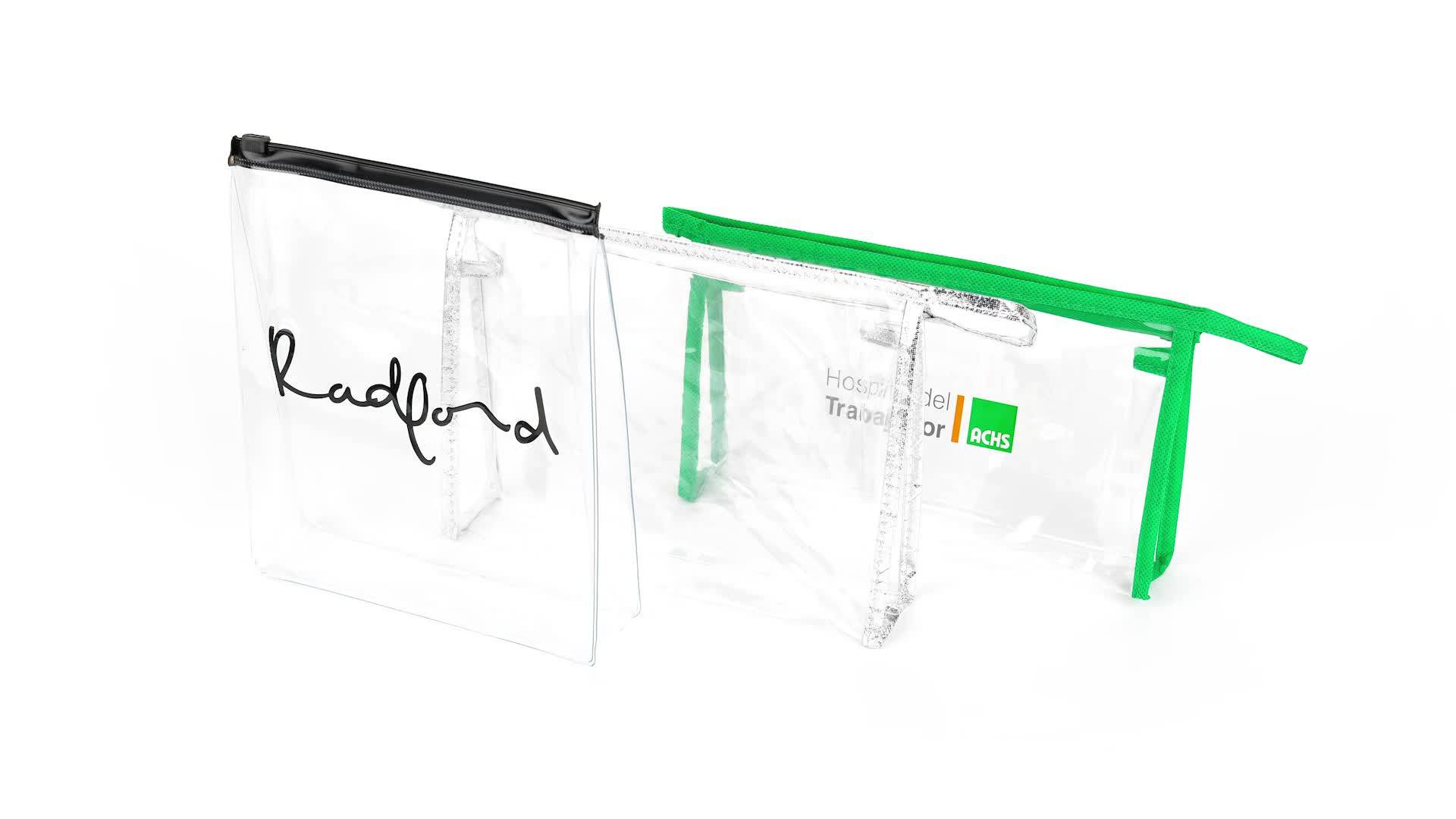 Custom Transparent Pvc Plastic Slide Bag With Hang Hole Zipper - Buy ...